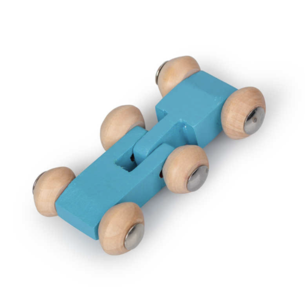 Wooden Cars Click Clack Track - House of Science