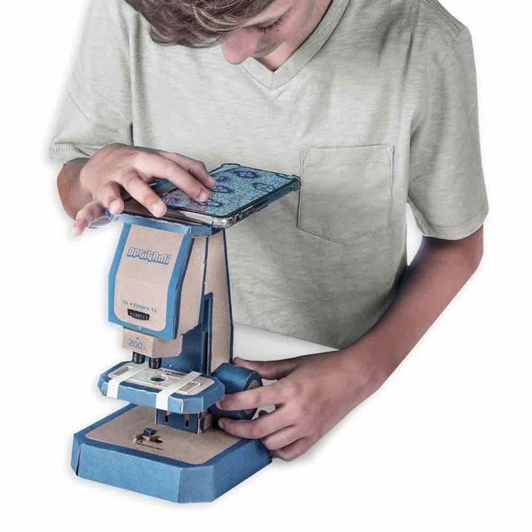 Optigami Build-Your-Own Cardboard Microscope Kit - House of Science