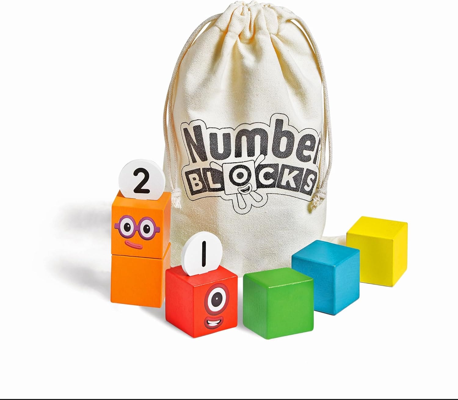 Numberblocks® One to Five Wooden Blocks - House of Science